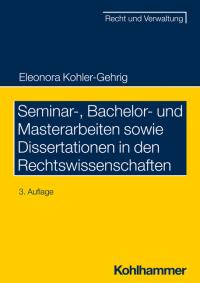 Seminar-, Bachelor- und Masterarbeiten sowie Dissertationen in den ...