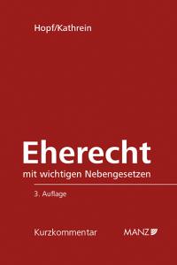 Eherecht | Buch 978-3-214-03103-9