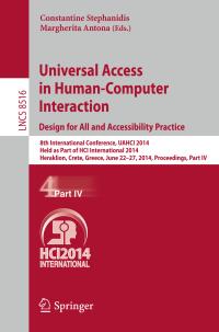 Universal Access in Human-Computer Interaction: Design for All and ...