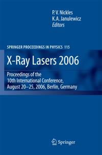 X-Ray Lasers 2006 | Buch 978-94-007-8713-1